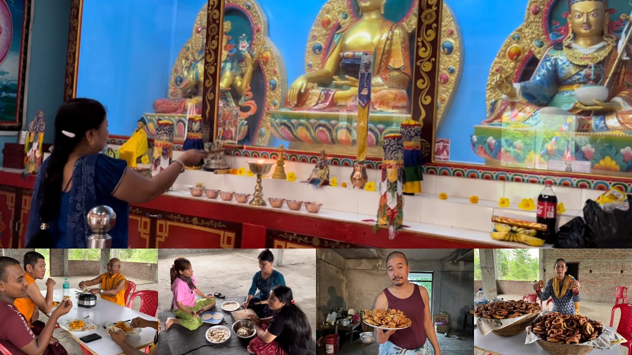 Preparation for BUDDHA PURNIMA🙏//Gumpa//Jabra More😊 - YouTube