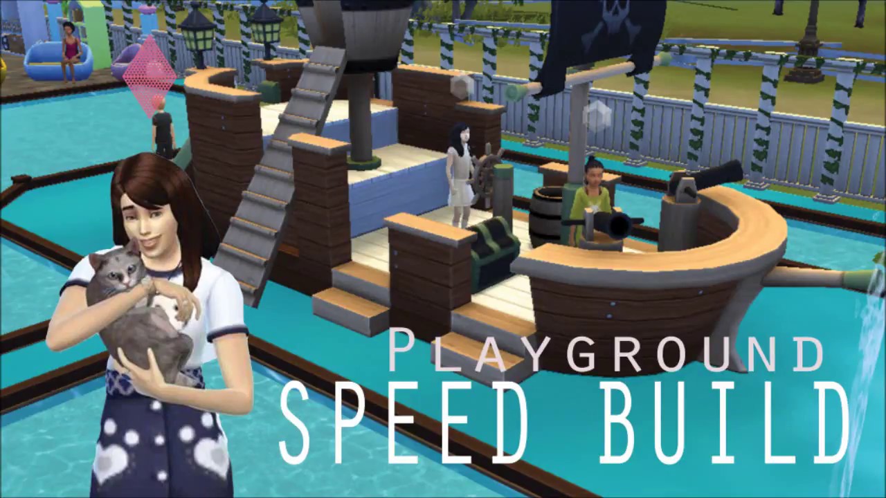 The Sims 4 ~ PLAYGROUND BUILD - YouTube