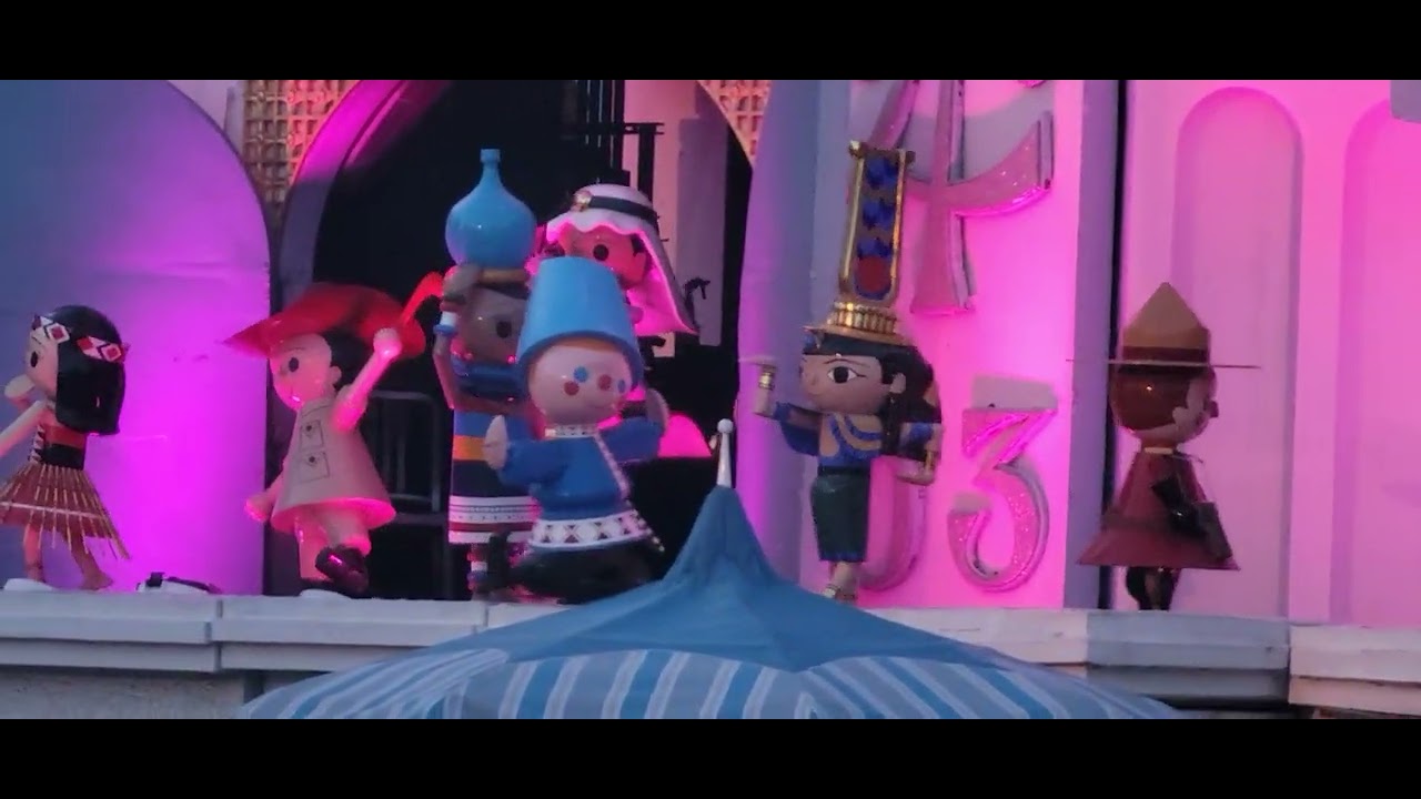 Its a small world ride in #disneyland #itsasmallworld #disney # ...