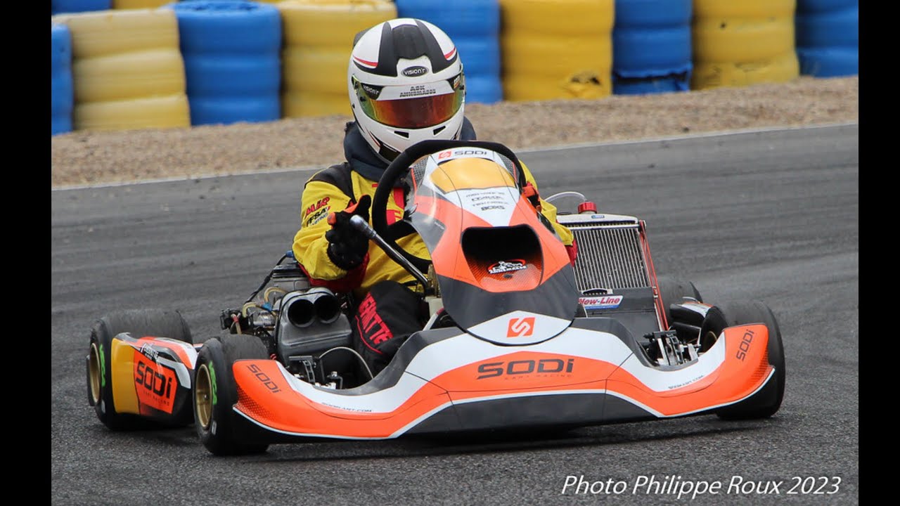 KARTING 125 KZ SODI VARENNES SUR ALLIER 17/06/23 ASK ANNEMASSE - YouTube