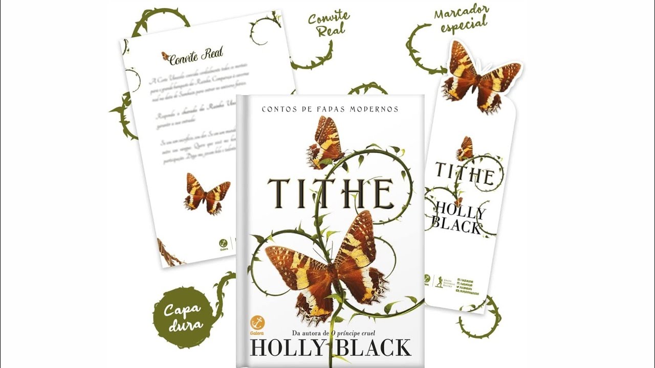 UNBOXING - Tithe - (Vol.1) - Holly Black - (Brindes) - YouTube