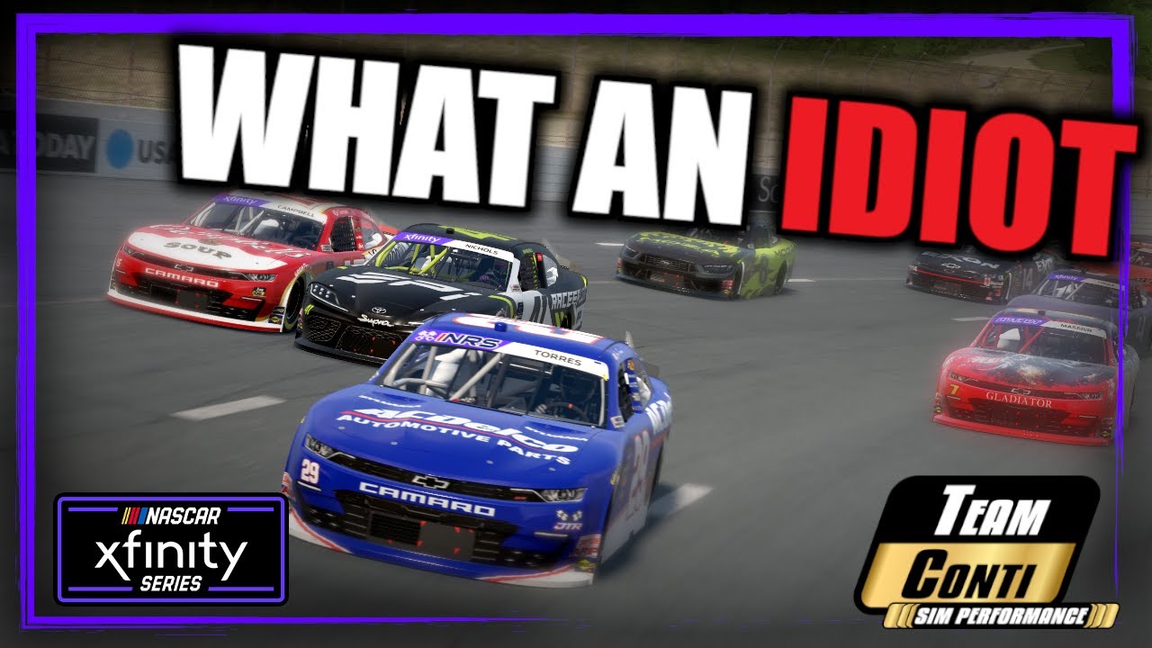 Who’s the Idiot This Time? Xfinity at New Hampshire | iRacing - YouTube