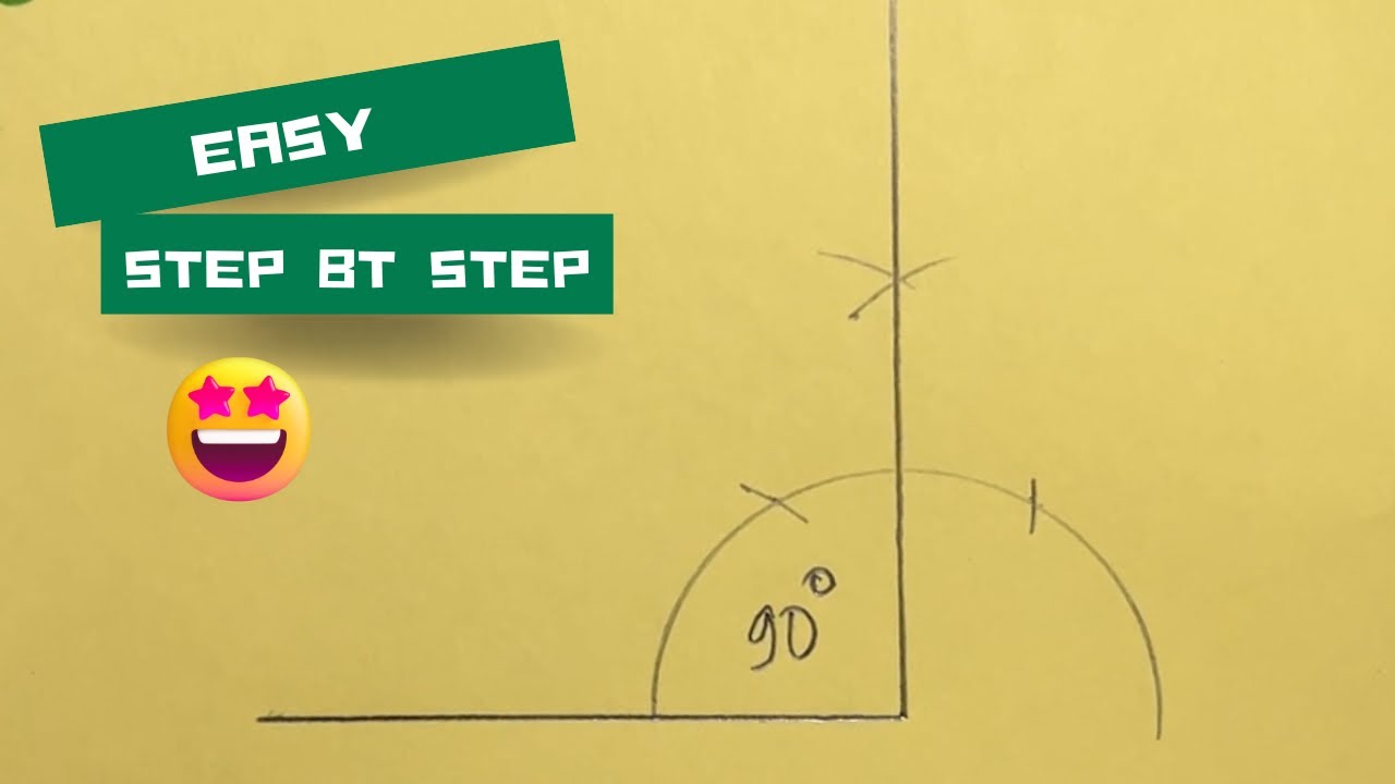 Construction of 90 degree angle with compass, Subject: Mathematics ...