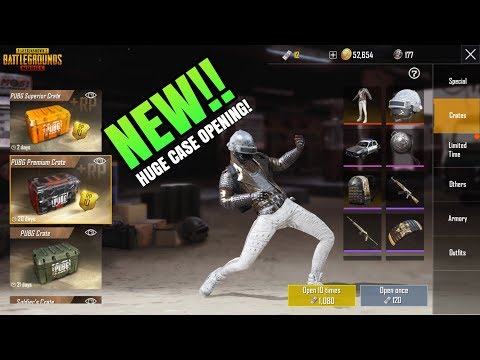 NEW ROCK STAR SET! + HUGE 40 Crate Opening! | PUBG Mobile
