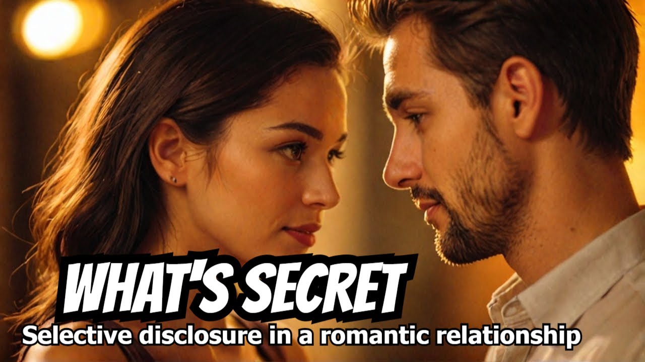 SELECTIVE DISCLOSURE in dating relationship - YouTube