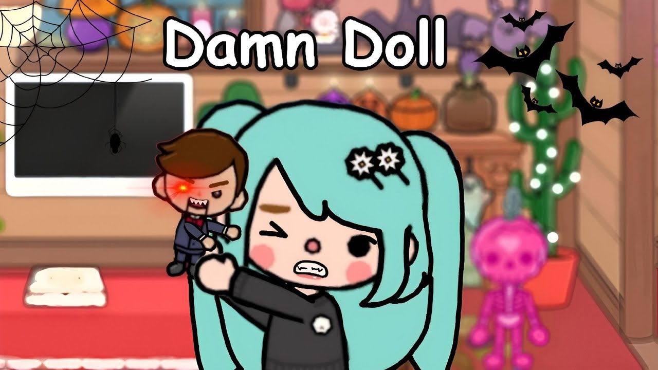 Damn Doll 🎃💀👀| Toca Story | Toca Life World - YouTube