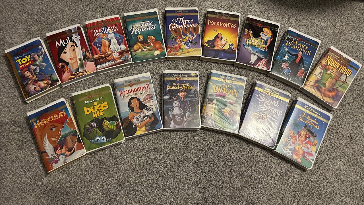 Disney Classics Vhs Collection