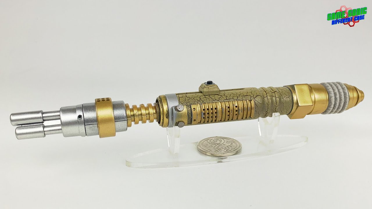 Upgraded Custom Laser Sonic Screwdriver - YouTube
