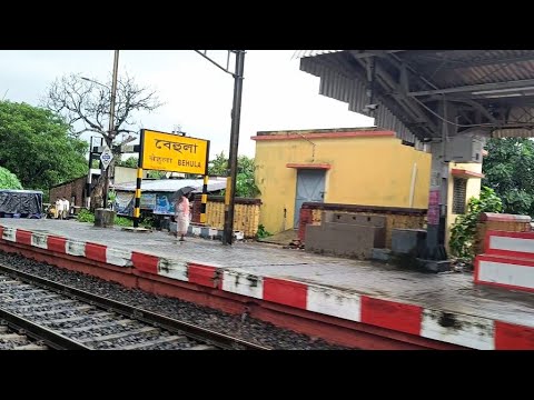 BHLA | Behula Railway Station 4K Video | West Bengal, Eastern Railway ...