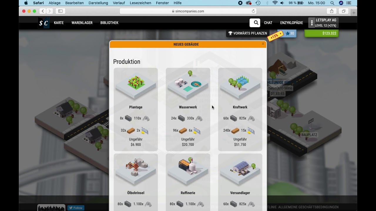 SimCompanies Let`sPlay Teil 6 - YouTube