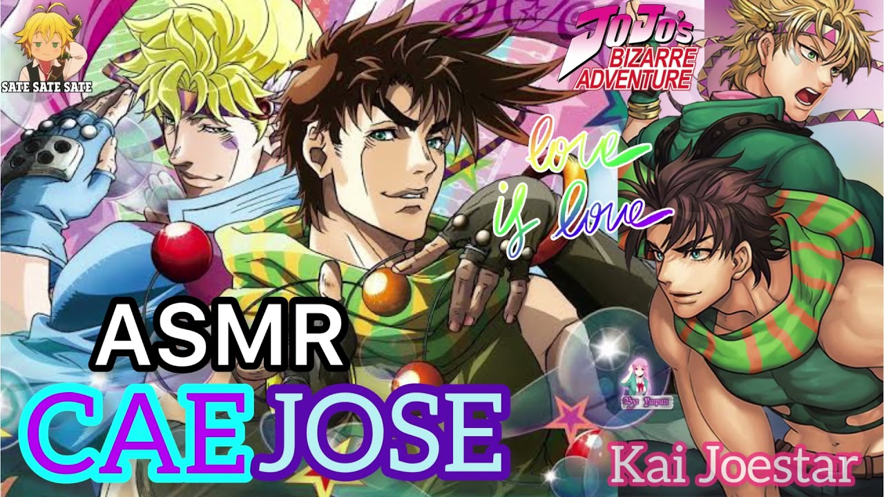 [ASMR] CAEJOSE (Caesar X Joseph) ||| JJBA: Battle Tendency - YouTube