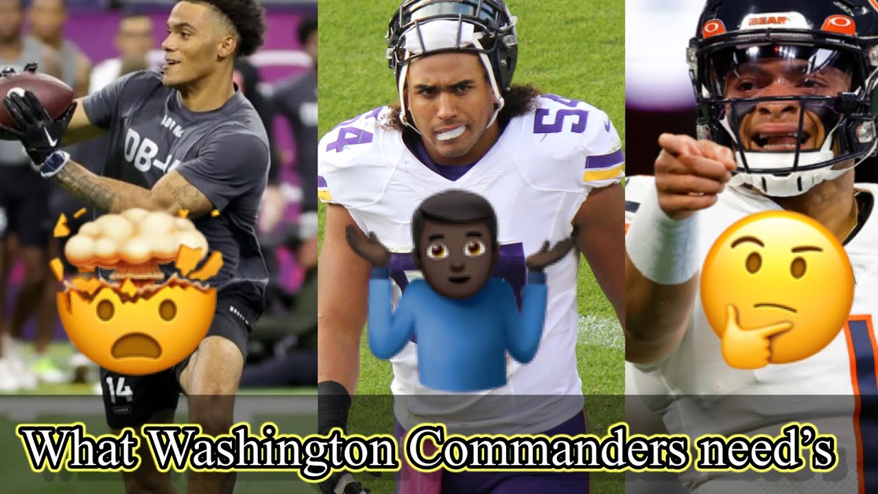 WASHINGTON COMMANDERS UPDATE ON FREE AGENCY AND TARDES DRAFT - YouTube