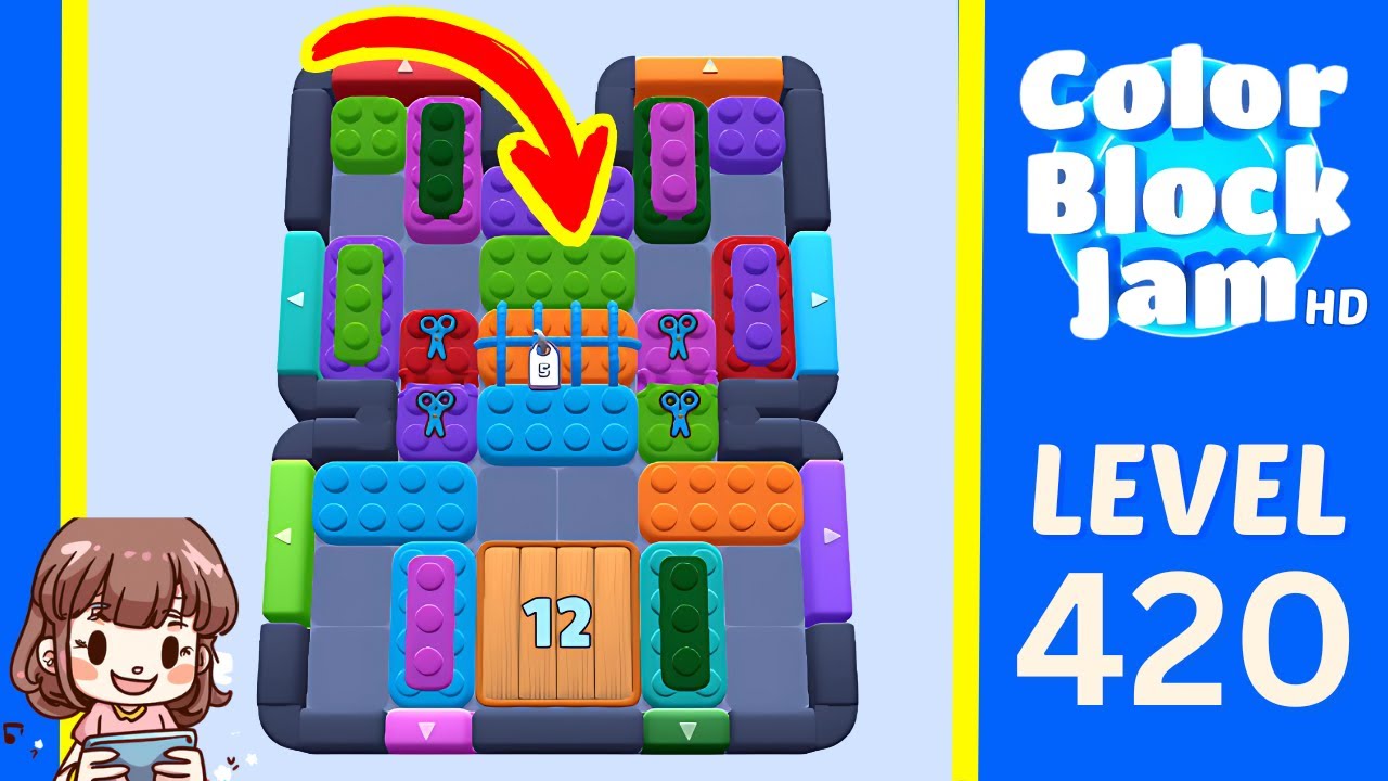 Color Block Jam Level 420 Solution Walkthrough - YouTube