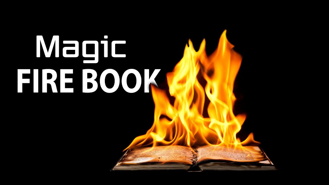 Fire book by 7 Magic - YouTube