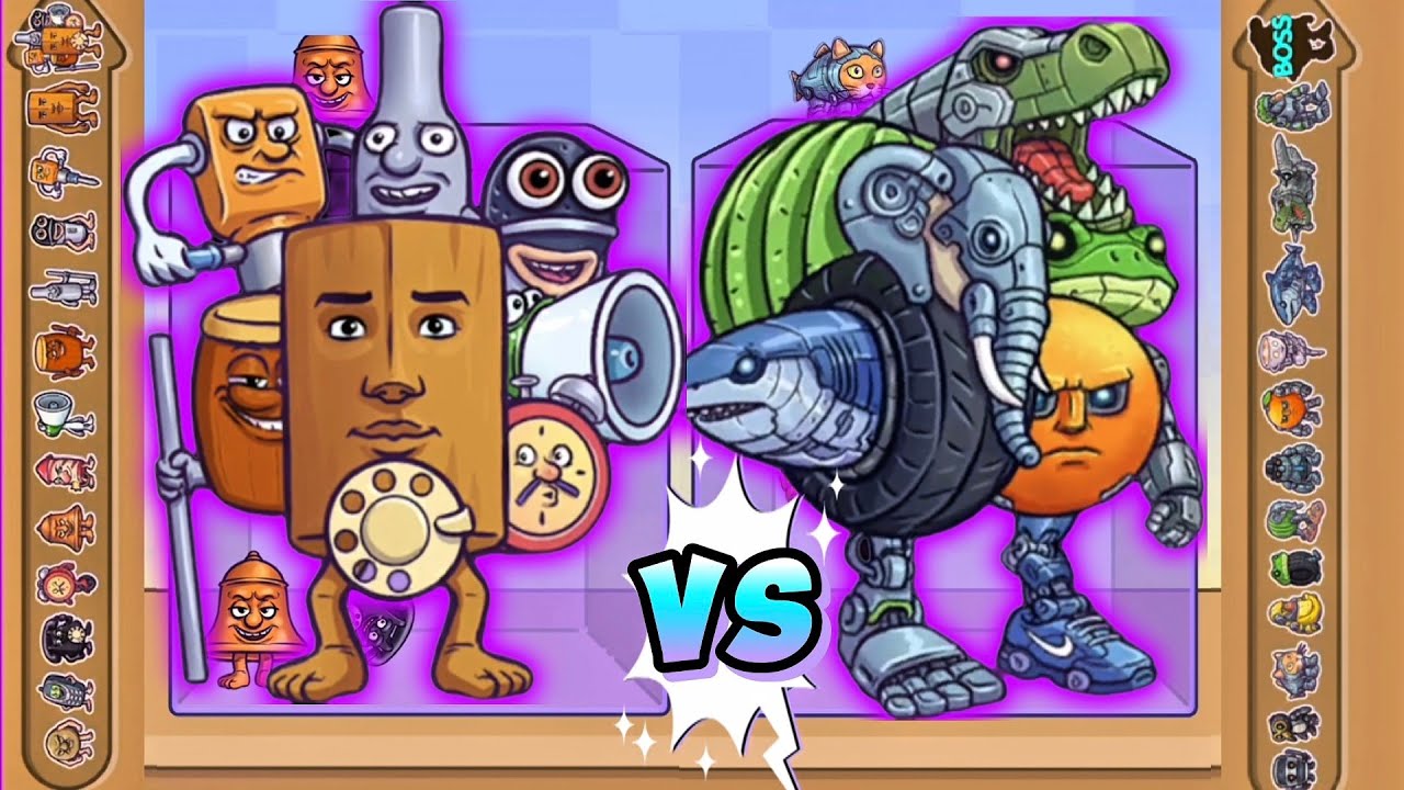 Merge fellas new boss! sahur brainrot vs brainrot robots #brainrot # ...