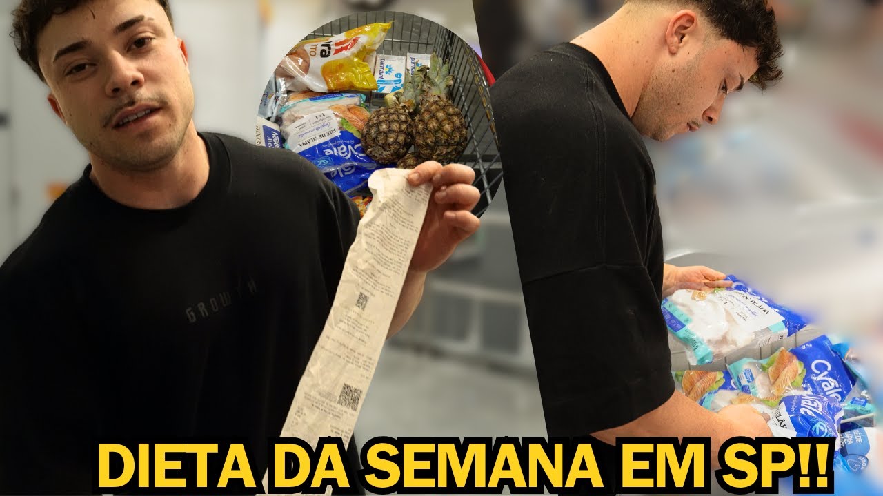 PRIMEIRA COMPRA DA DIETA, ESTAMOS NO GAME!!! - YouTube