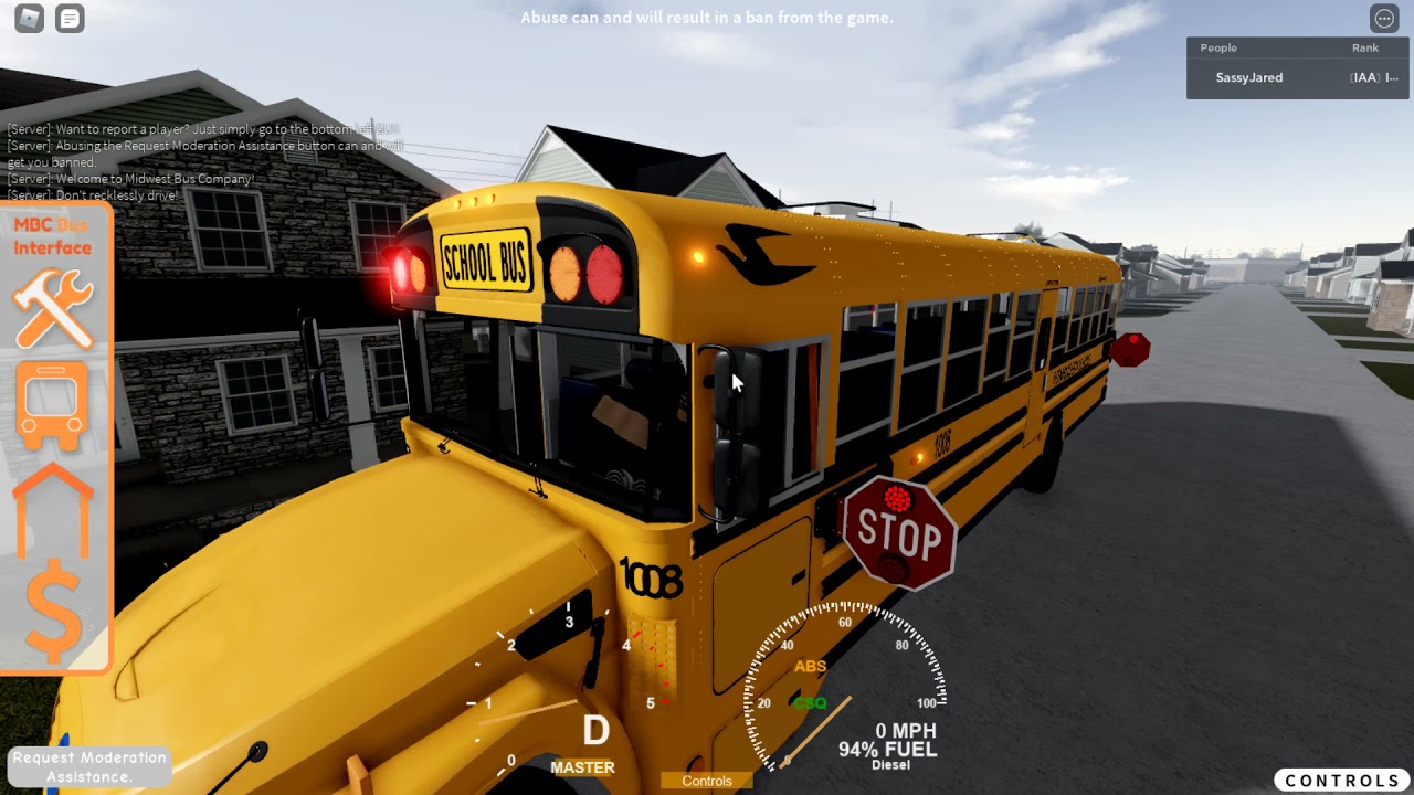 School bus route in Mid West Bus Company. (PM) - YouTube