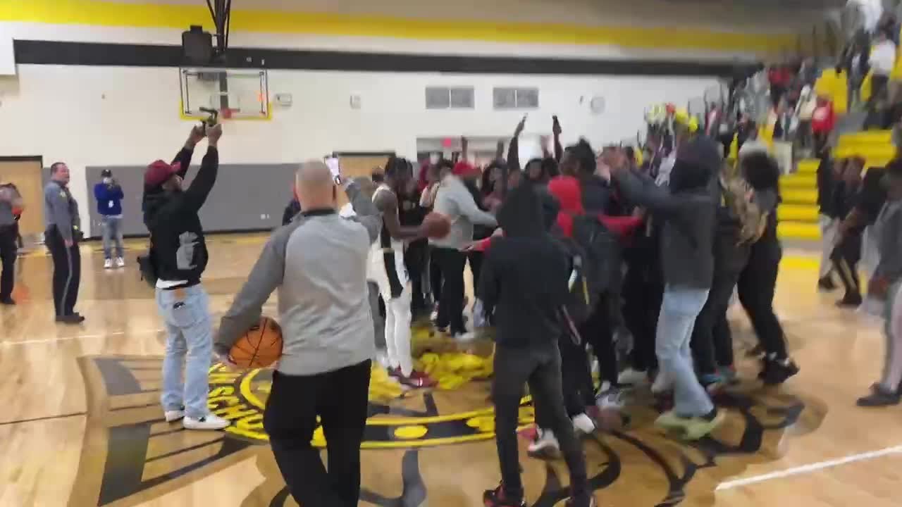 Highland Springs boys basketball coach, players, fans honor Danzelle ...