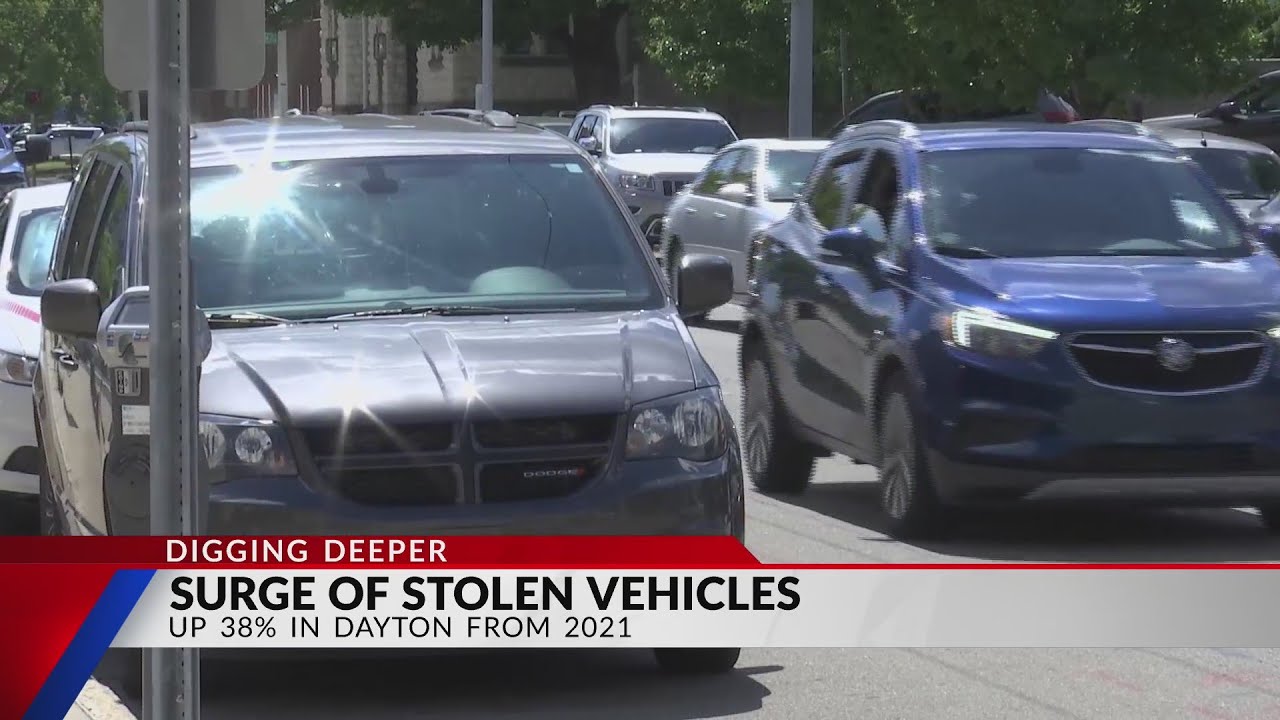 Dayton Police: Car thefts up 38% from 2021 - YouTube
