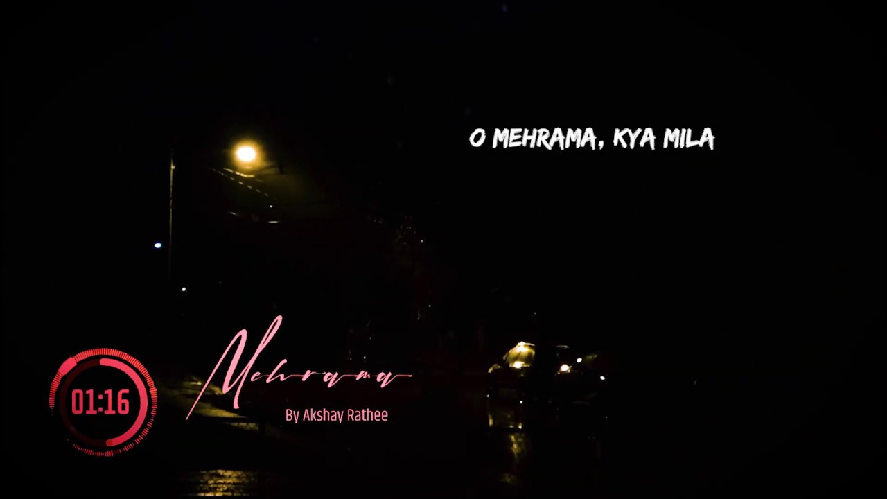 MEHRAMA | DARSHAN RAVAL | AKSHAY RATHEE - YouTube