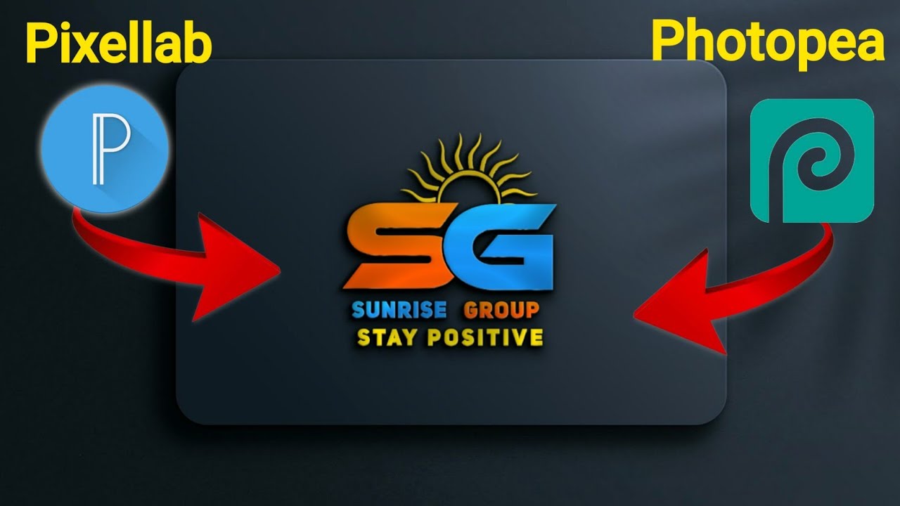 photopea tutorial|photopea|3d logo design| Logo design photopea - YouTube