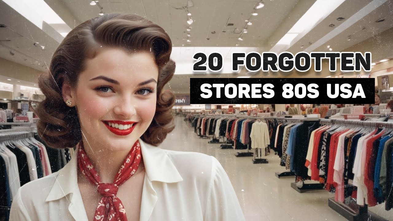 20 Forgotten Stores That Defined Growing Up in 80s America - YouTube
