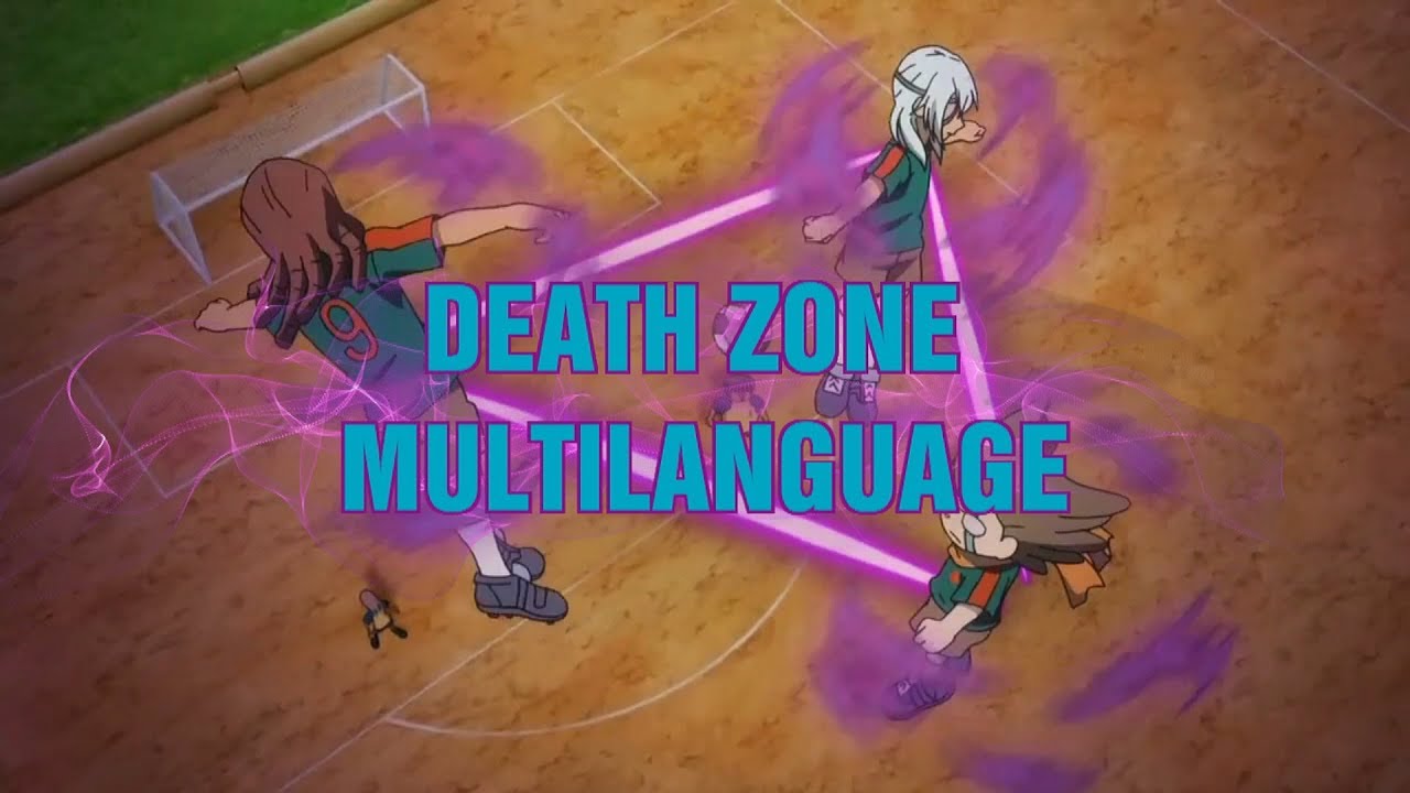Inazuma Eleven Multilanguage: Death Zone In 10 Languages (Eternal ...