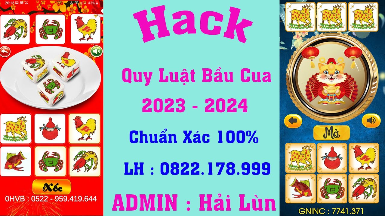 Hack Game Bầu Cua 2023 // Giải Mã Quy Luật Game Bầu Cua Bịp Trên Điện ...