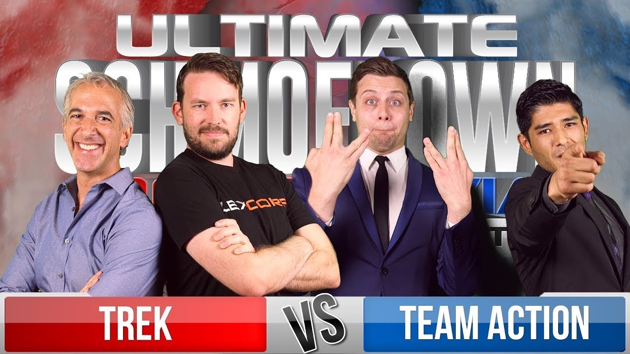 Trek vs Team Action (Round 2 Teams Ultimate Schmoedown) | Movie Trivia Schmoedown - YouTube
