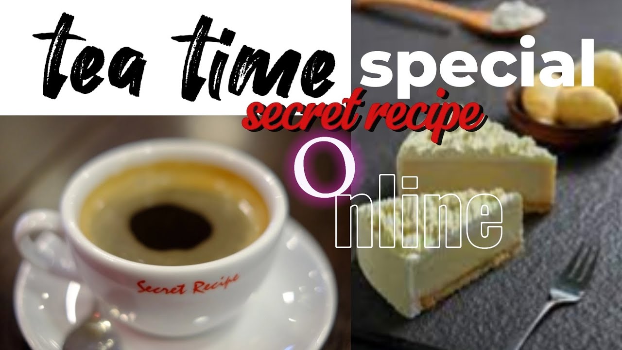 tea time special secret recipe | Enjoy your tea break at Secret Recipe ...