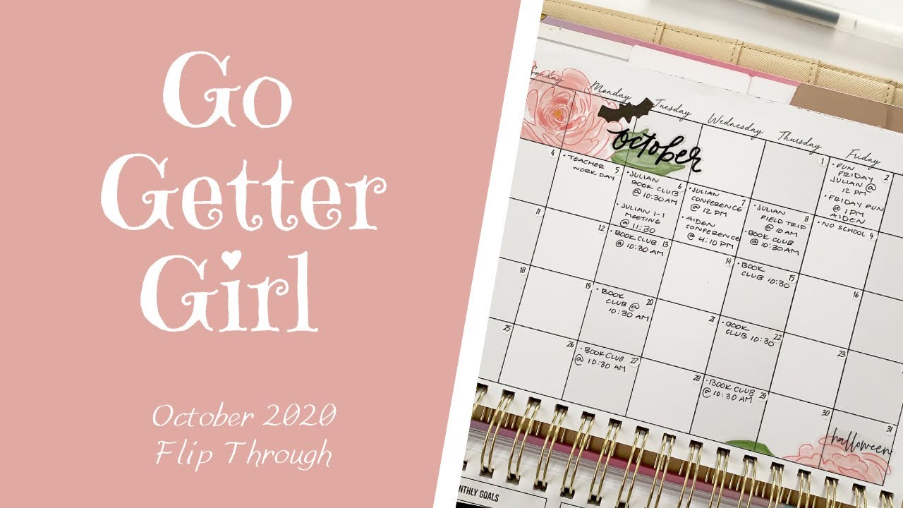 GO GETTER GIRL October 2020 Flip Through | Go Getter Girl Co Chit Chat ...