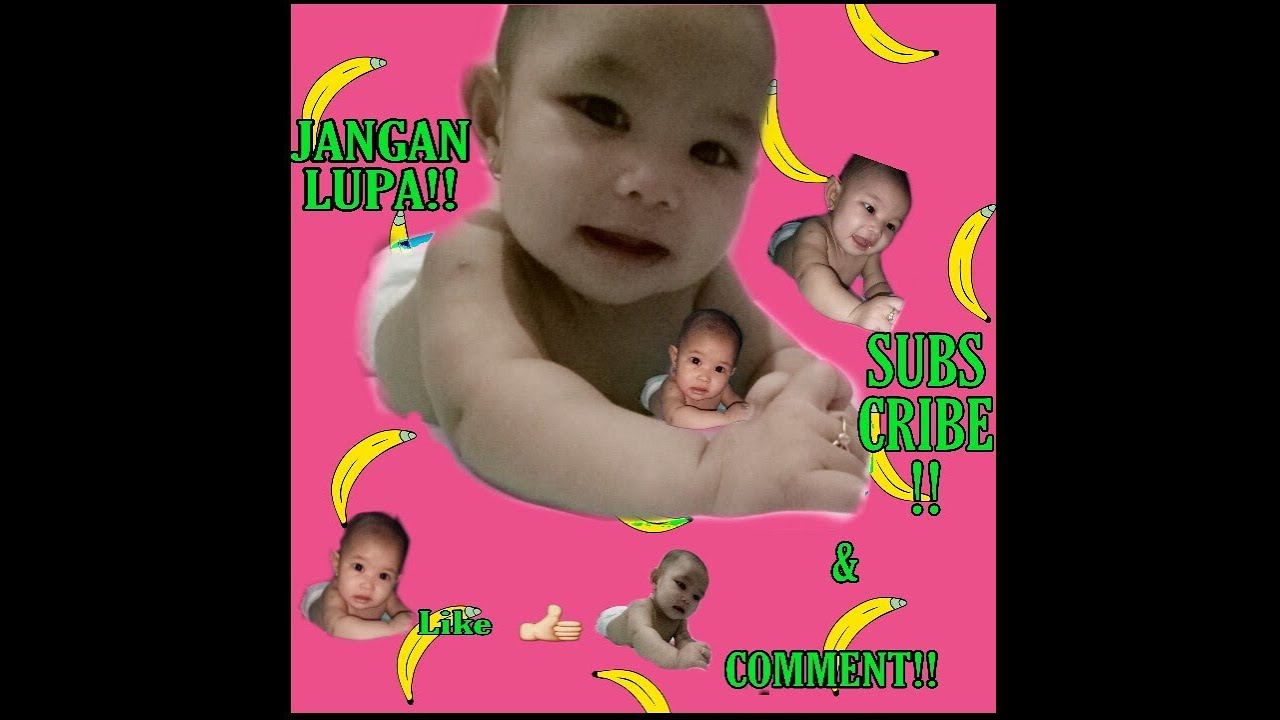 BAYI AKTIF BELAJAR MAKAN ROTI - YouTube