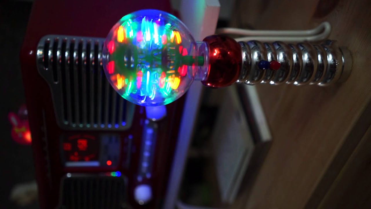 LED Magic Spinning Ball-2 - YouTube