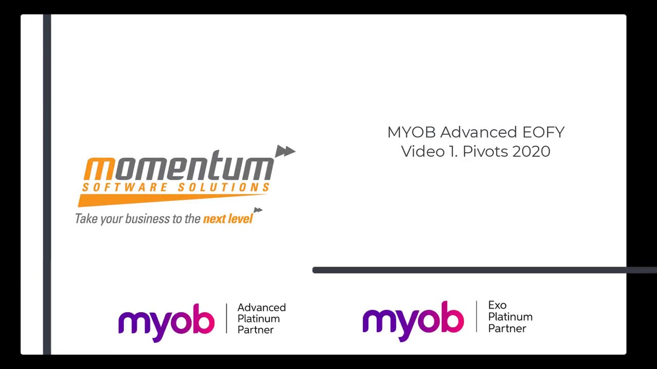 MYOB Advanced Payroll EOFY - Pivot Tables and Generic Inquiries - YouTube