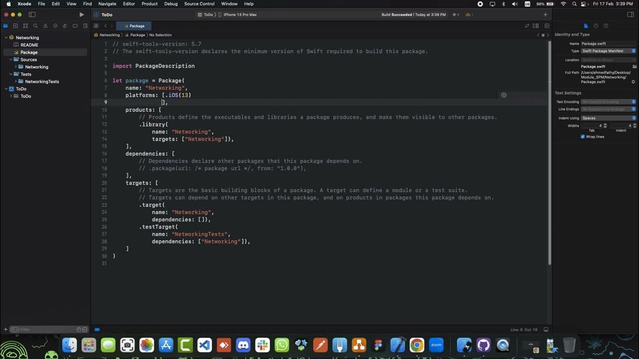 How to Create a Swift Module using SPM ( Arabic ) - YouTube