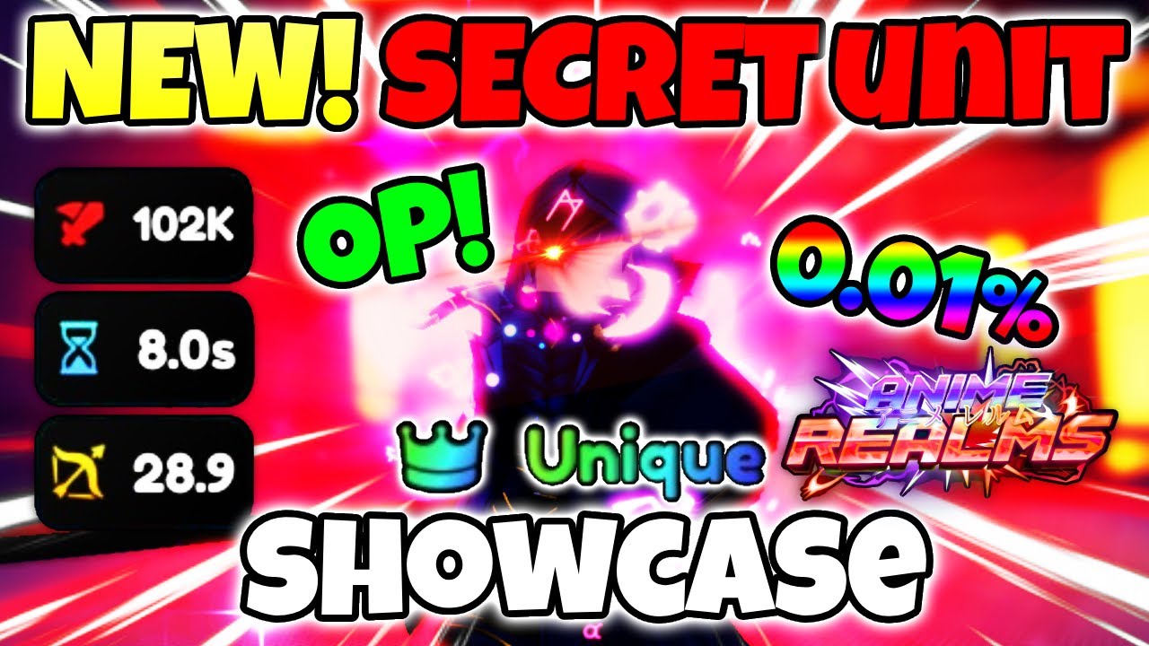 THIS IS THE *NEW* BEST UNIT INGAME RIGHT NOW! | Anime Realms - YouTube