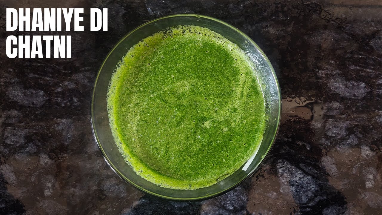 Dhaniya Ki Chatni | Punjabi Chatni Recipe - YouTube