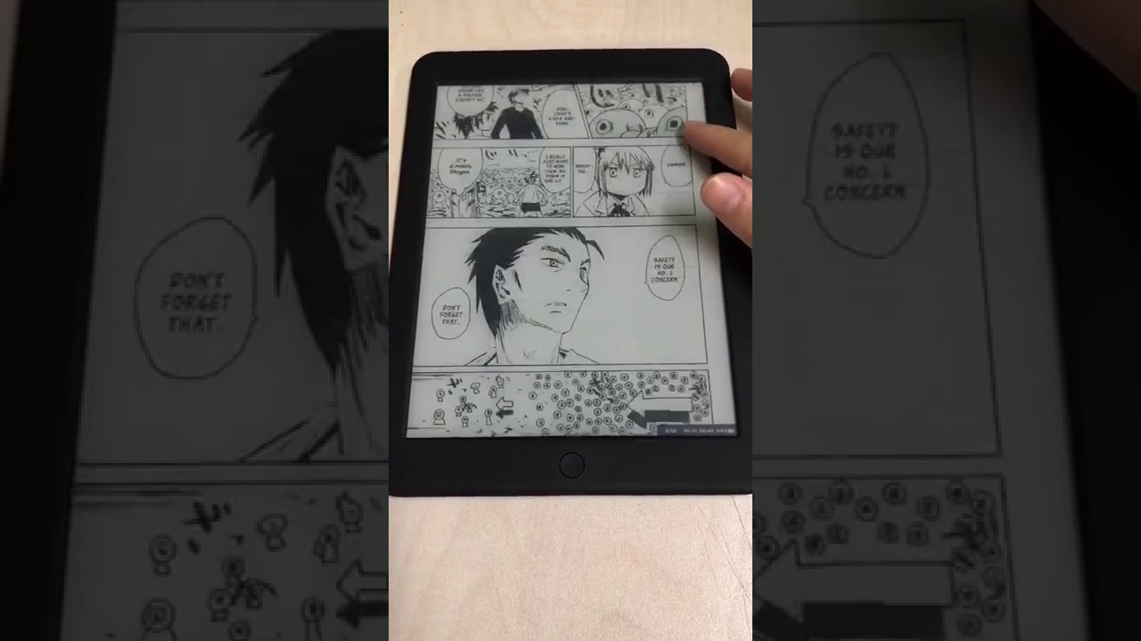 LIKEBOOK PLUS T80S MANGA BOOK REVIEW - YouTube