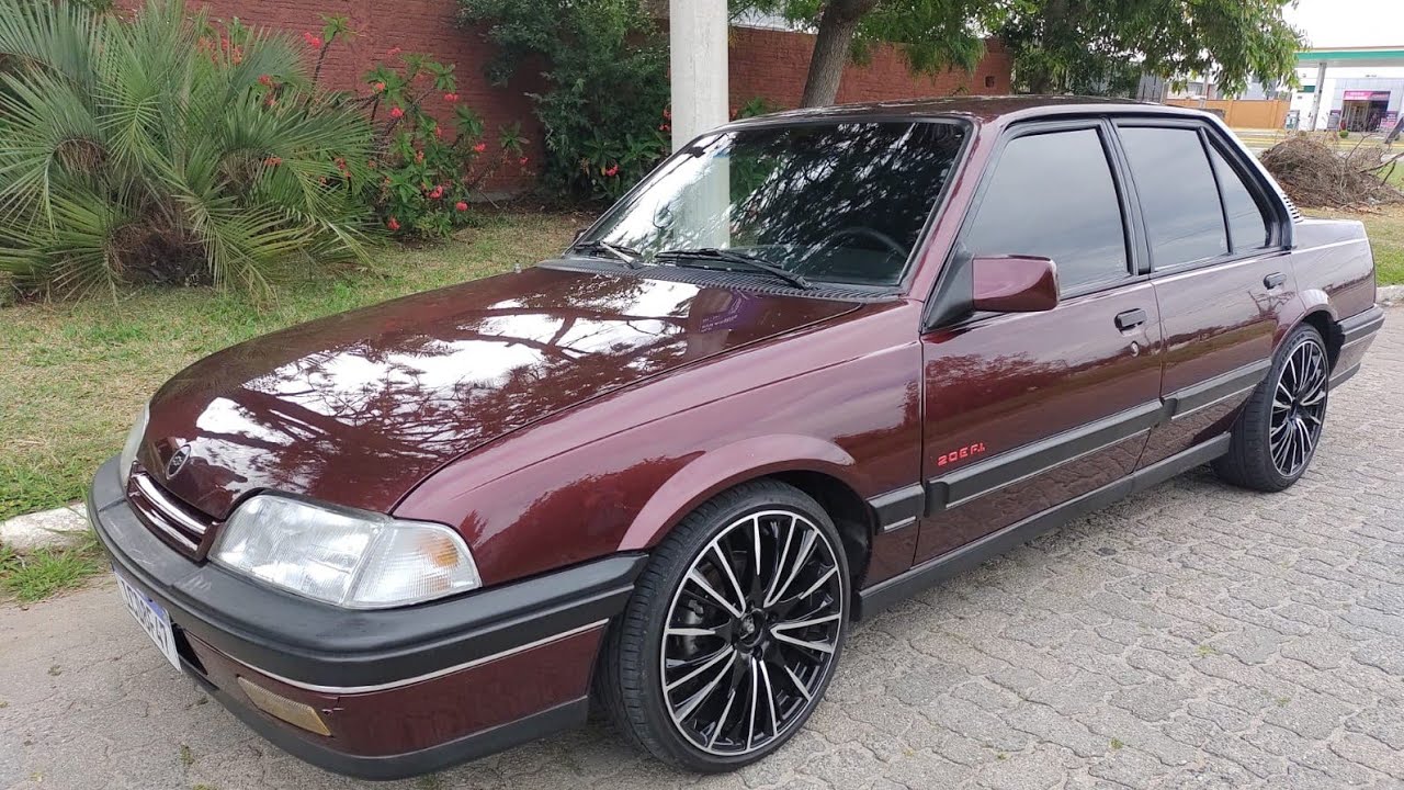 Chevrolet Monza GLS 1994 vermelho Schumann - YouTube