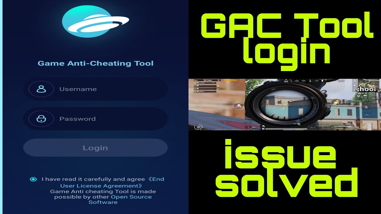 Pmco 2021 GAC tool login issue in pubg mobile. - YouTube