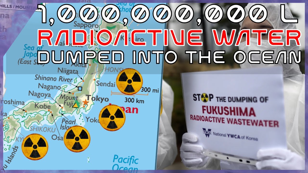 Japan FLOODS THE OCEAN with radioactive water! ☢ All you need to know ...