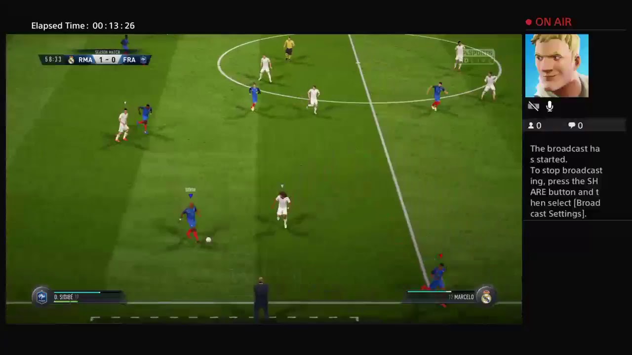 First Broadcast/Fifa Broadcast With Fantas Y - YouTube