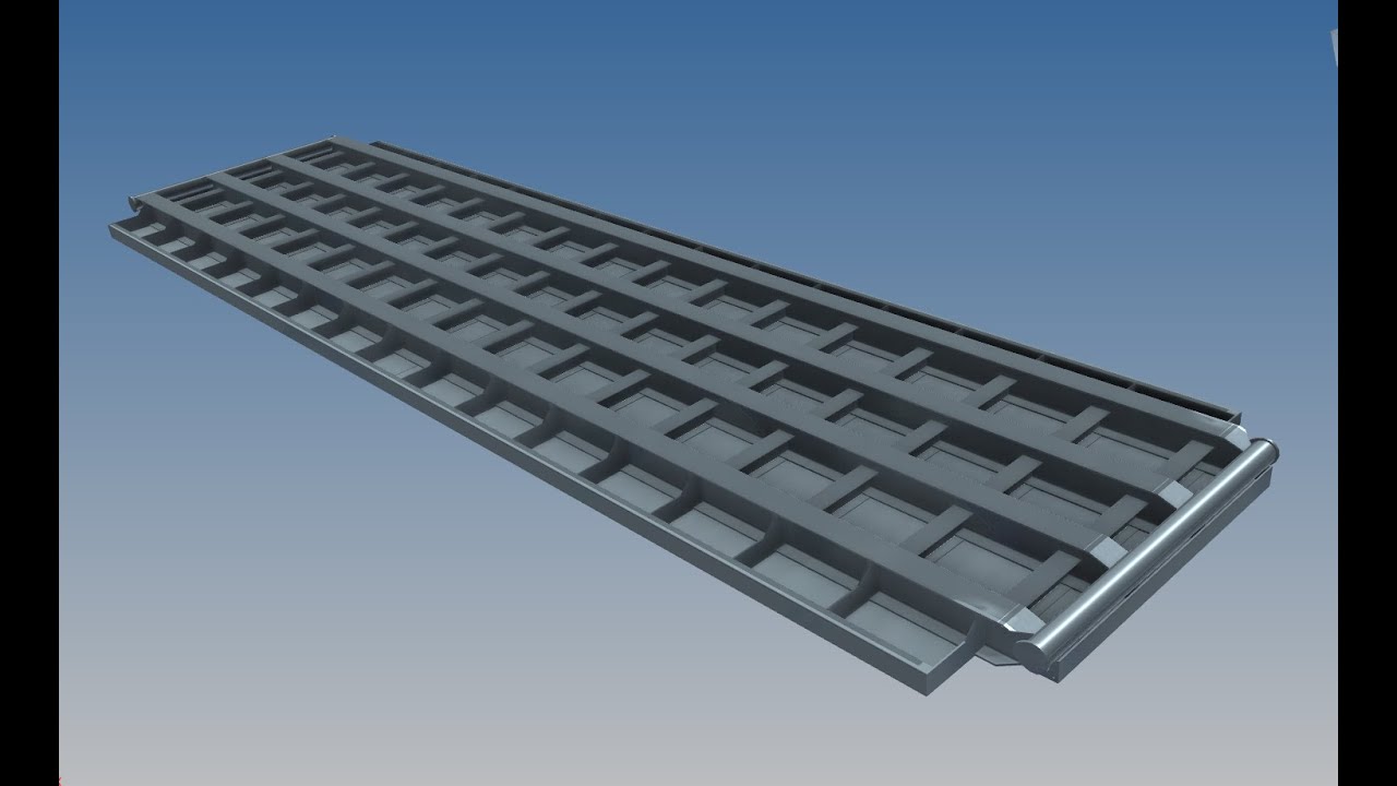Derived iLogic Skid Assembly - YouTube