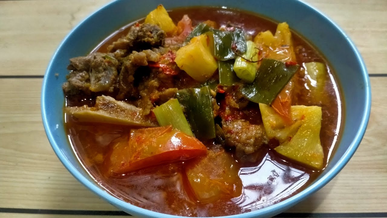 RESEP PINDANG TULANG SAPI LEMBUT DAN ENAK - YouTube