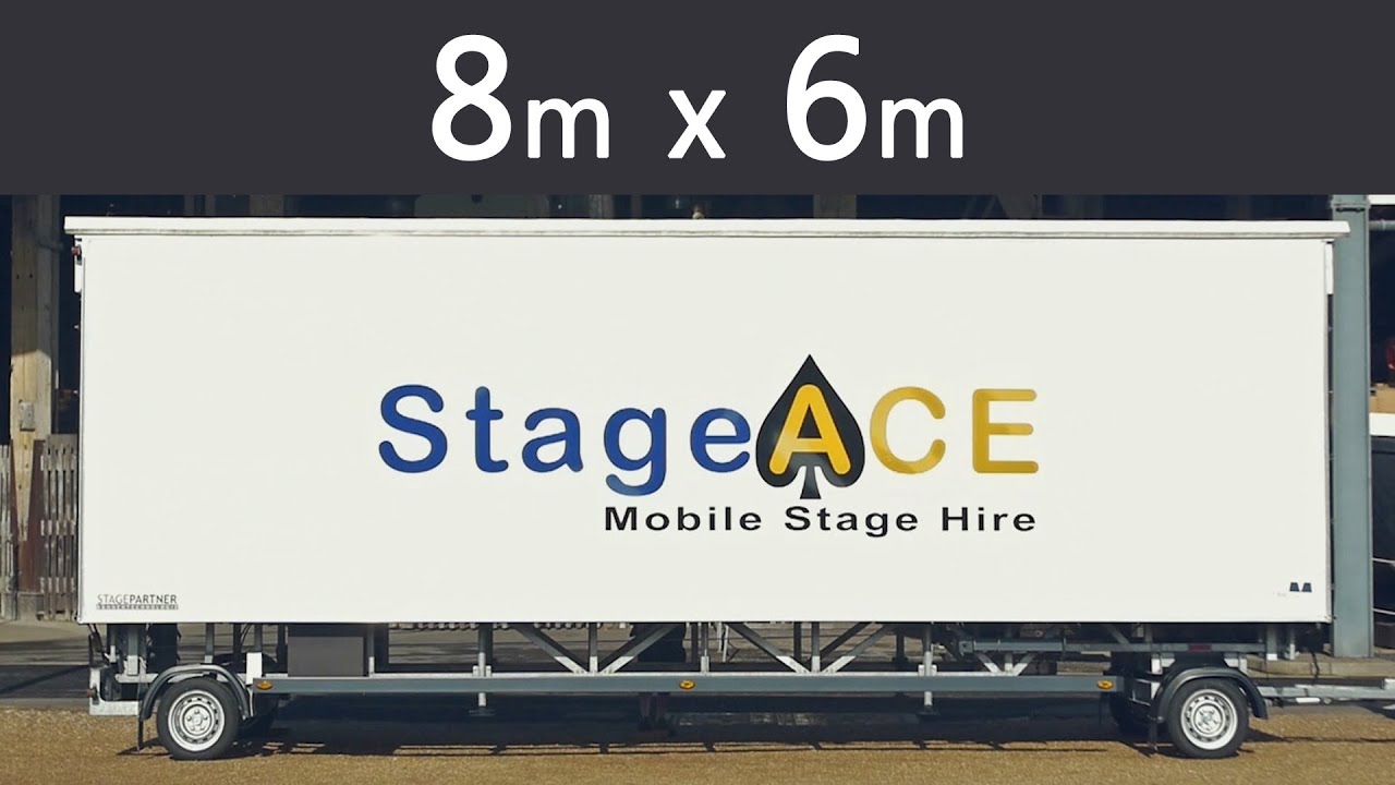 StageACE | 8x6 Stage Setup - YouTube
