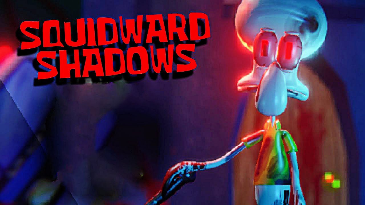 SQUIDWARD HAS GONE INSANE.. LEAVE ME ALONE - Squidward's Shadow - YouTube