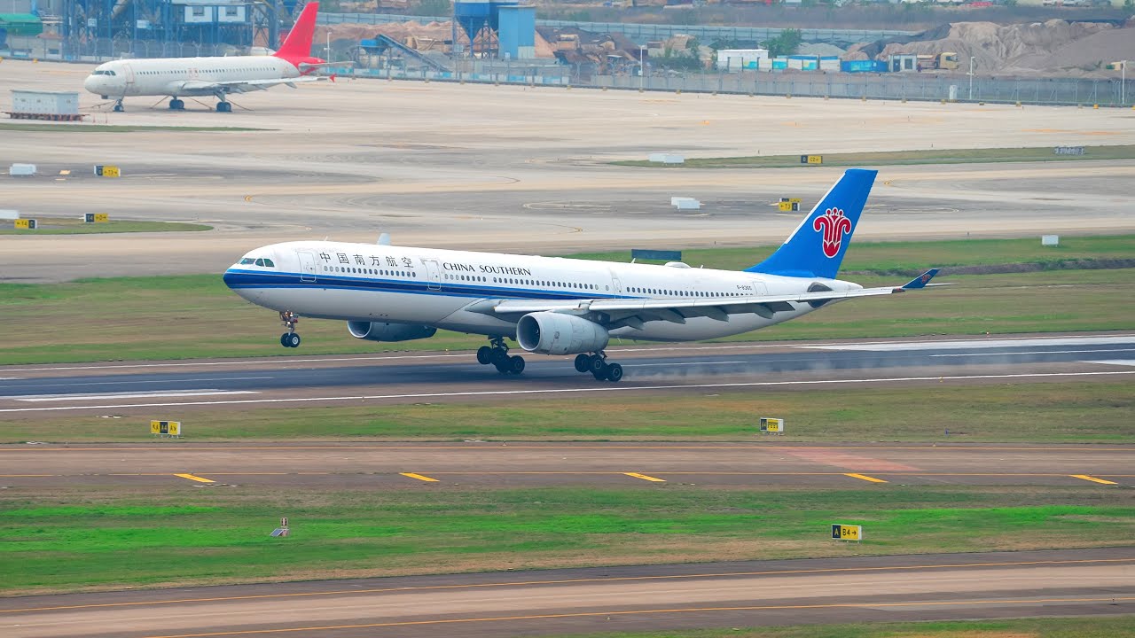 China Southern Pilot Like Floating on Air – Stunning A330 Landing 南航機長這 ...