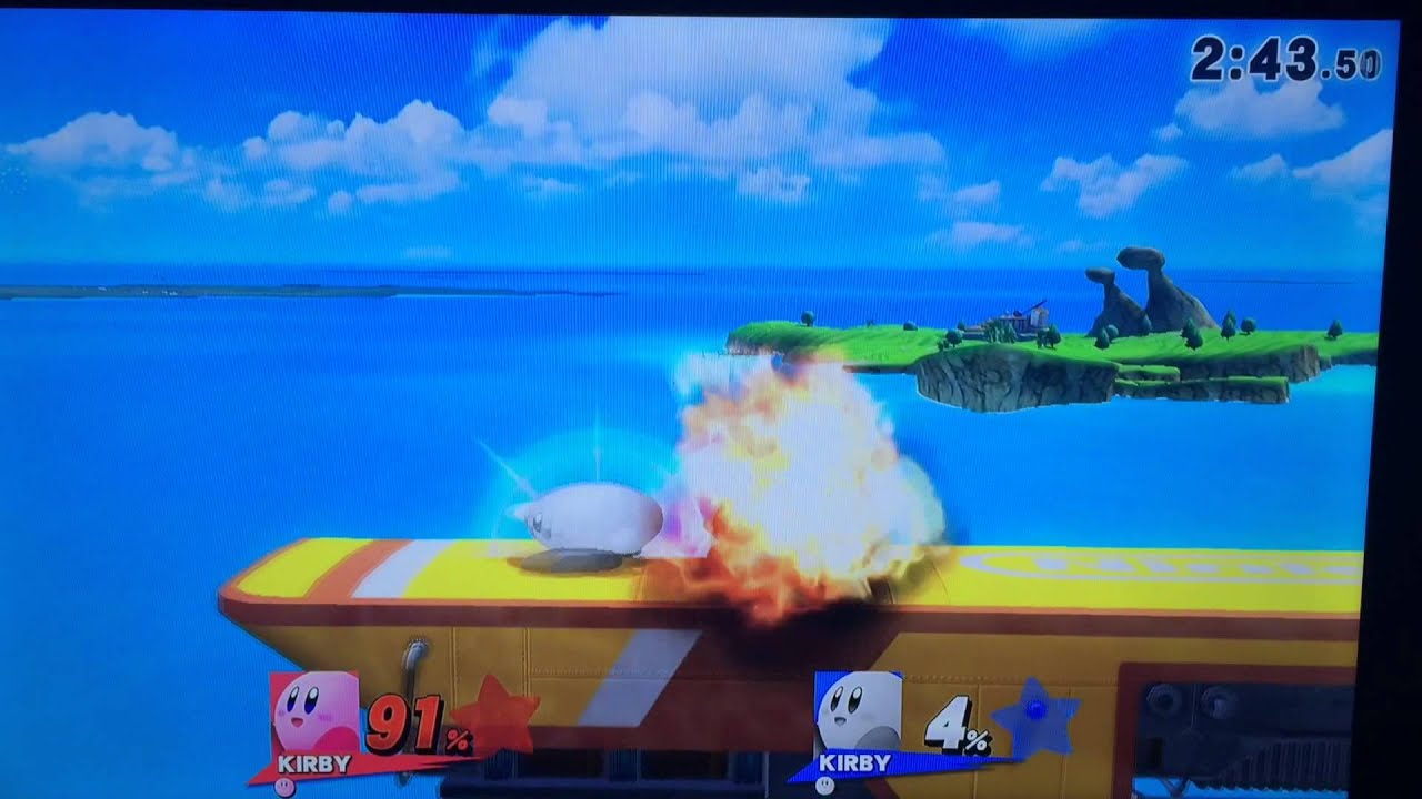 Kirby Fireball glitch smash 4 - YouTube