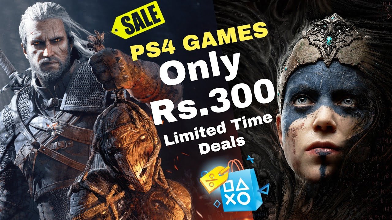 PS4 Games in Cheapest Price 300 to 500 Rupees Available On PlayStation ...
