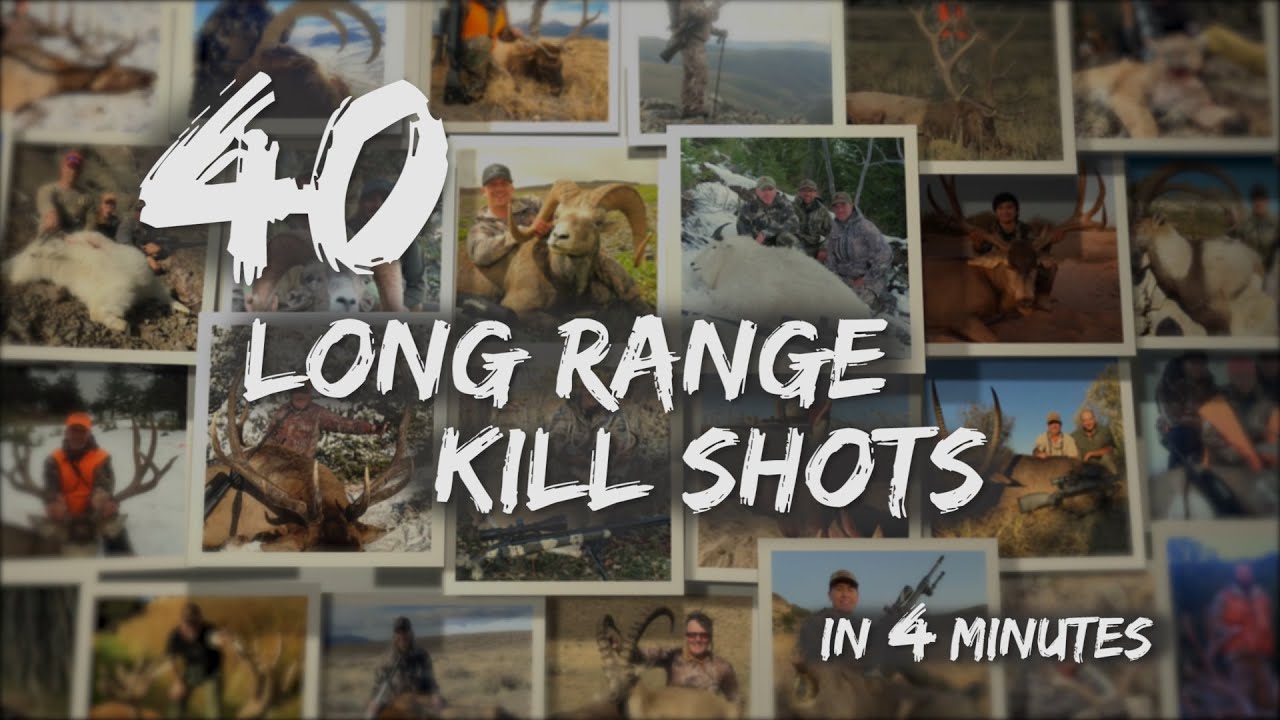 40 LONG RANGE KILL SHOTS IN 4 MINUTES - YouTube